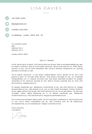 CV Template London - Go Sumo CV Templates